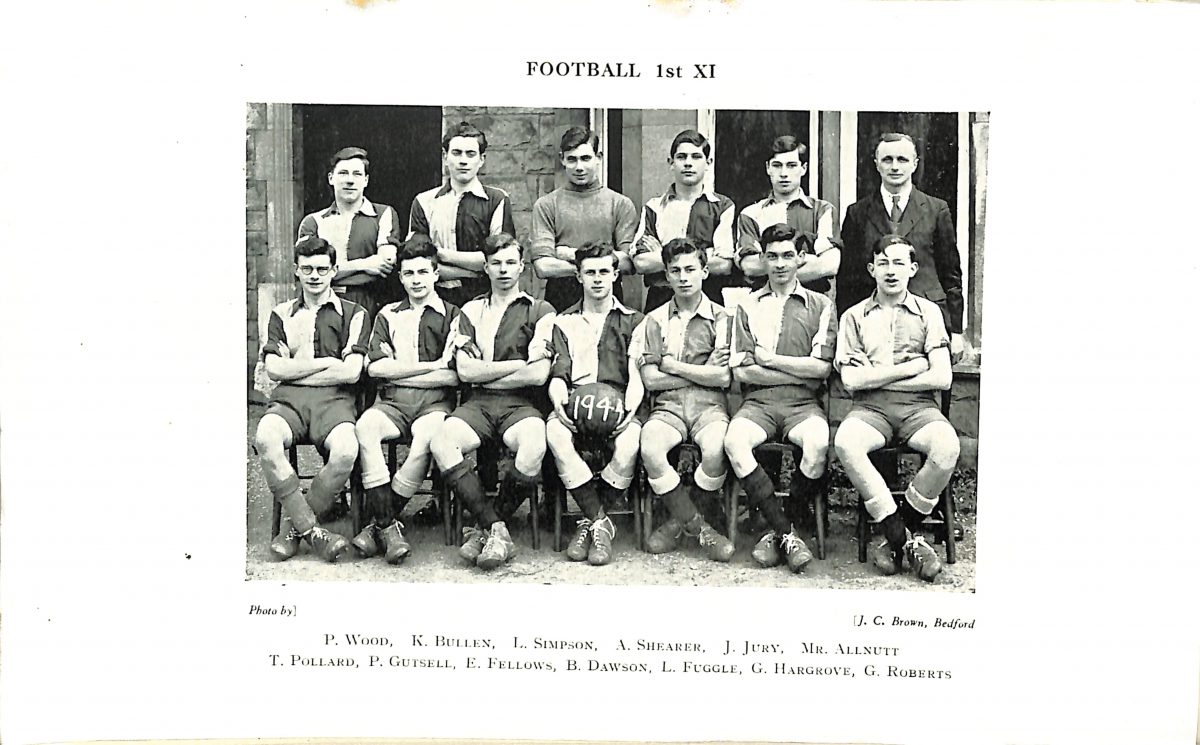 Football team 1944 – Rye Old Scholars' Association