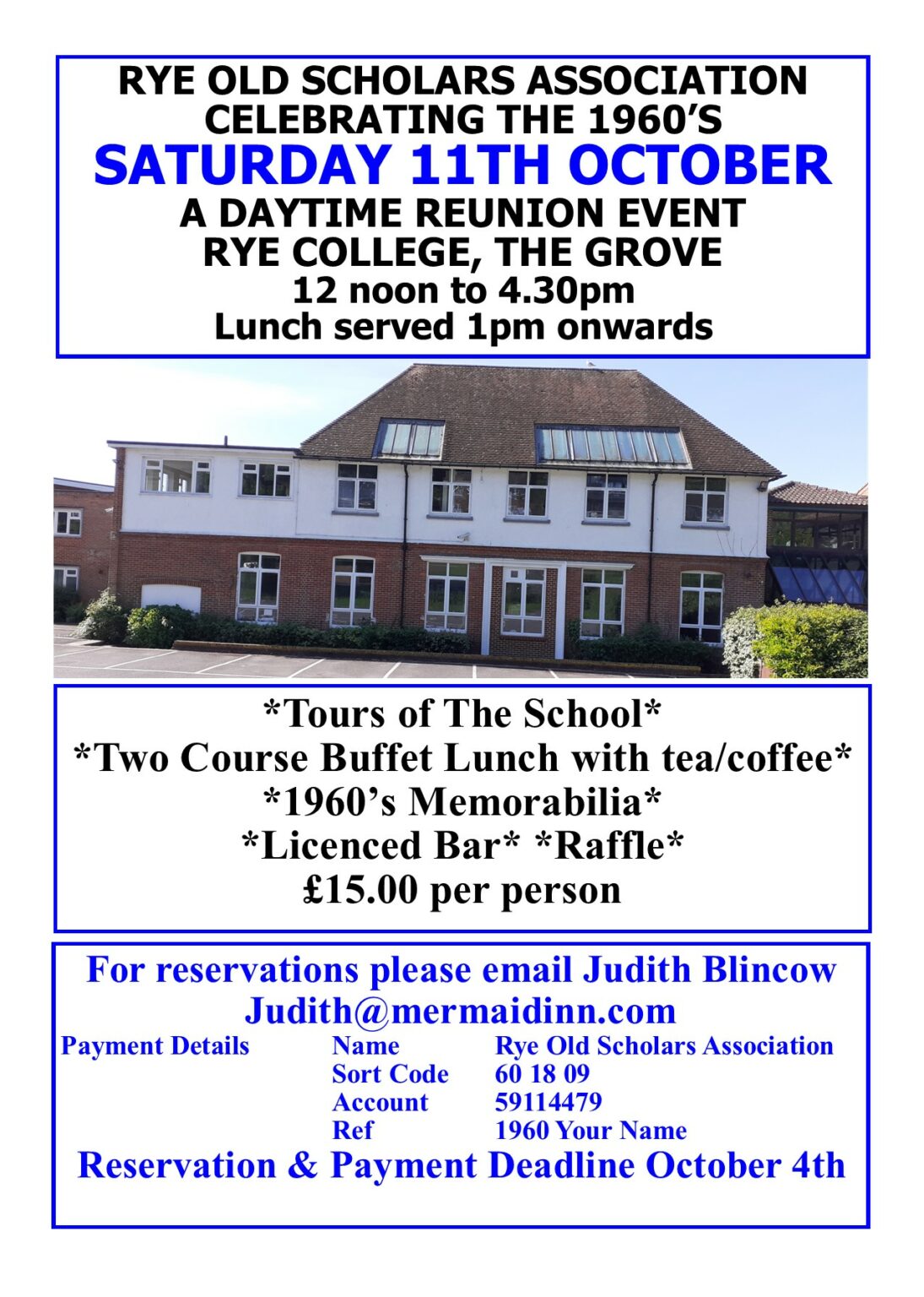Latest News – Rye Old Scholars' Association